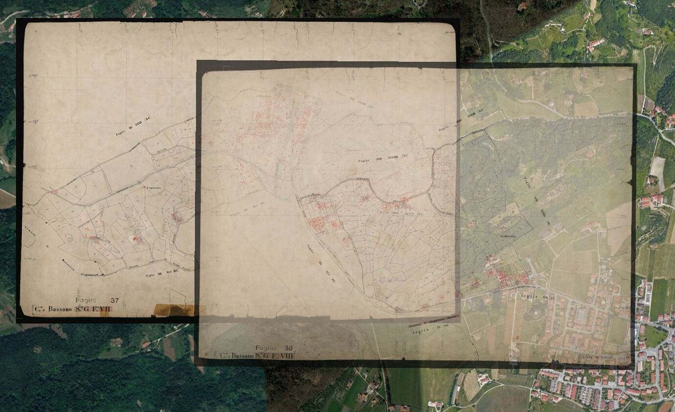 Mappe d'impianto e rilievi sopra la cartografia catastale - Catasto ...