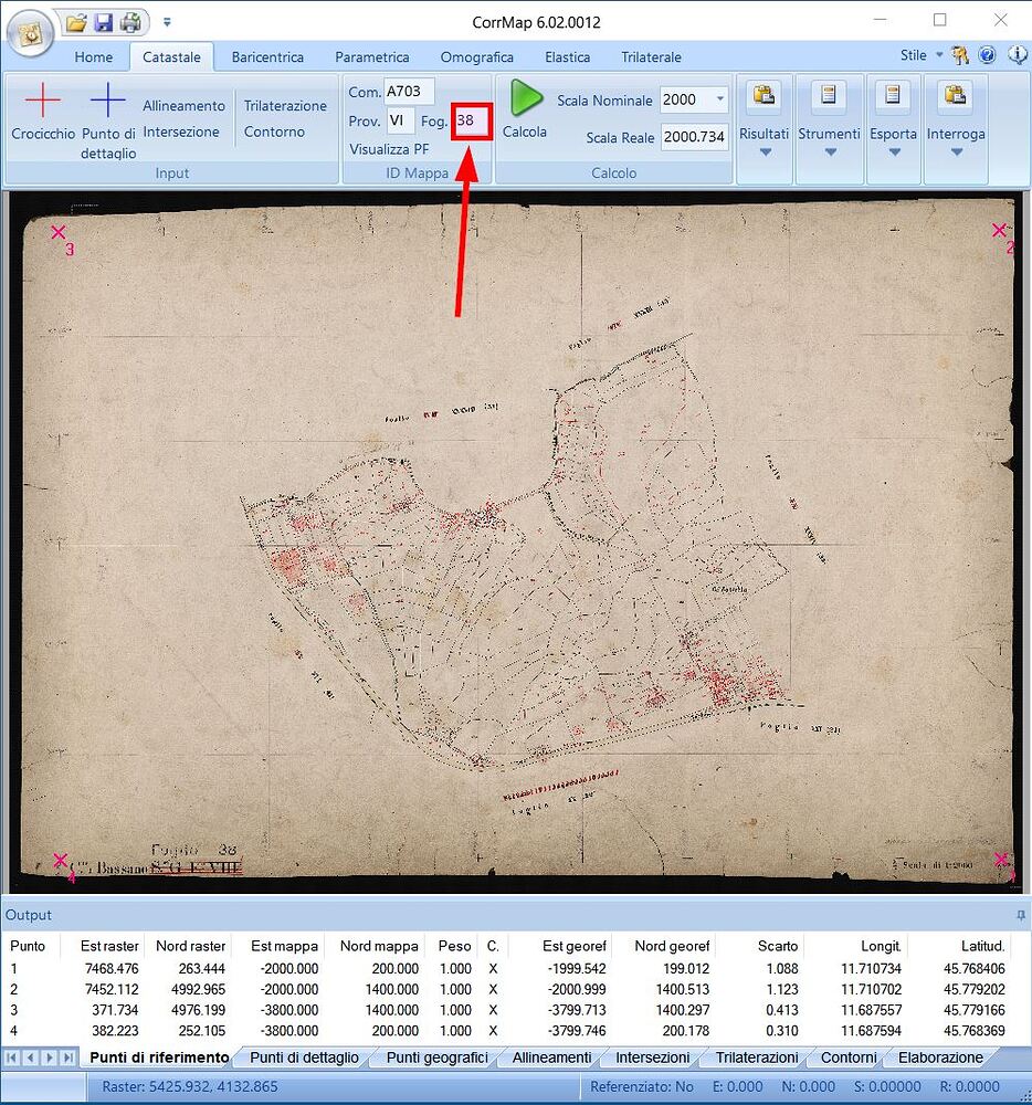 Mappe d'impianto e rilievi sopra la cartografia catastale - Catasto ...
